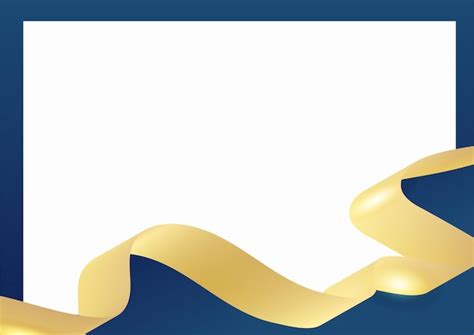 비즈니스 기업 기관 파티 축제 세미나 및 회담을 위한 인증서 및 프레젠테이션 디자인을 위한 블루 골드 추상 배경 현대적인 미니멀리스트 프리미엄 벡터