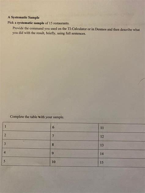 Solved Stats Lab 2 Sampling Experiment Babe Learning Chegg Com
