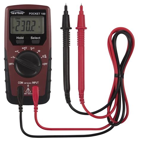 Digital Multimeter Testboy Pocket 100 Testboy Pocket 600 V