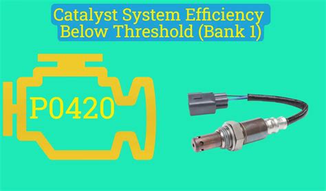 P0420 Catalyst System Efficiency Below Threshold Bank 1 Cariffy