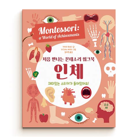 [지니몬테소리] 처음 만나는 몬테소리 워크북 인체 지니몬테소리