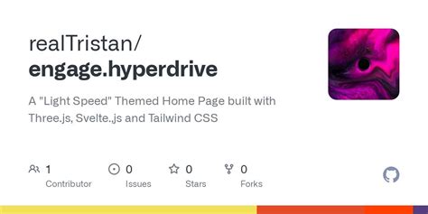 Light Speed Effect Svelte Threejs Rthreejs