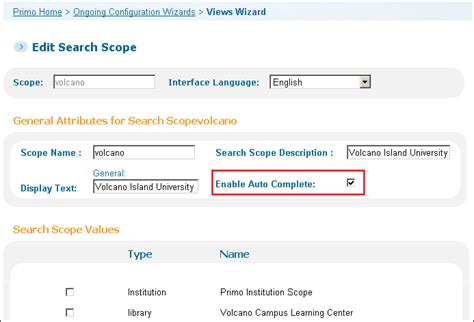 auto complete configuration guide ex libris knowledge center