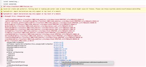 error at loading web worker · issue 166 · remcohaszing monaco yaml · github