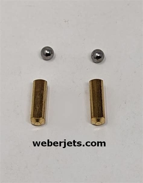 Wp16 3a Dcoe Pump Ball And Weight Combo Weberjets