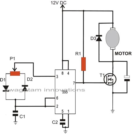 Solar Tracker Circuit Diagram