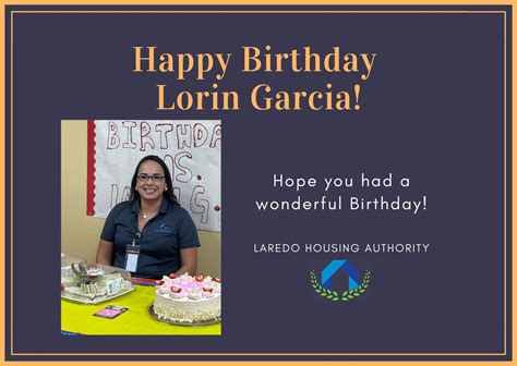Laredo Happy Birthday Lorin Facebook