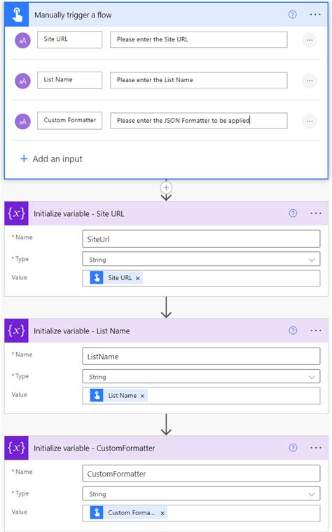 Updating List Views Json Formatters For A Sharepoint List Using Power Automate Michelcarlo