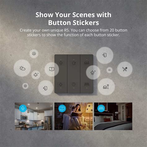 Sonoff R5 รโมตควบคมฉาก 6 ชอง สวตชแมน ไรสาย สาหรบ MINIR3 M5 eWeLink Shopee Thailand