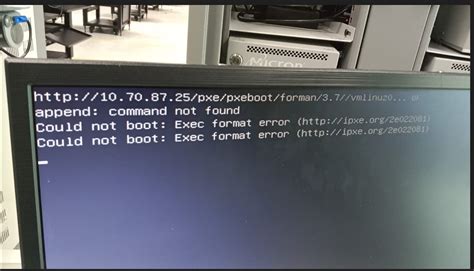 Booting With Discovery Image Using Pxe Boot Server Support Theforeman
