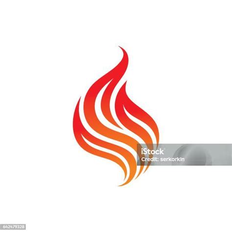 화재벡터 템플릿 로고 개념 그림입니다 화 염 문신 기호입니다 뜨거운 따뜻한 아이콘입니다 위험 기호입니다 디자인 요소입니다 디자인에 대한 스톡 벡터 아트 및 기타 이미지