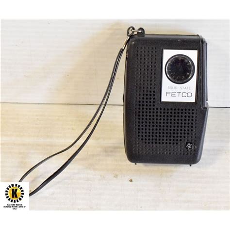 Fetco Solid State Transistor Radio
