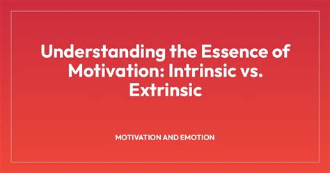 Motivation And Emotion • Psychology Town