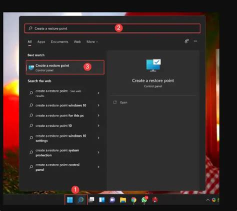 จะเปิดใช้งานและสร้างจุดคืนค่าใน Windows 11 ได้อย่างไร เมคาโนเทค
