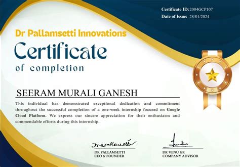 Seeram Murali Ganesh On Linkedin Drpallamsettiinnovations