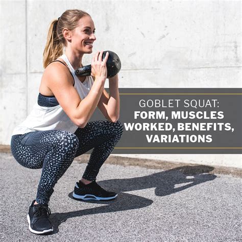 Goblet Squat Form Muscles Worked Benefits Variations Squats Goblet Squat Partner Workout