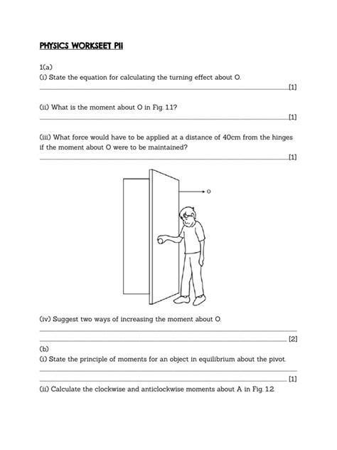 physics worksheet pdf physics applied and interdisciplinary physics