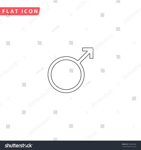 Man Sex Icon Vector Shutterstock