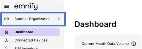 Switch Between Workspaces Emnify Documentation
