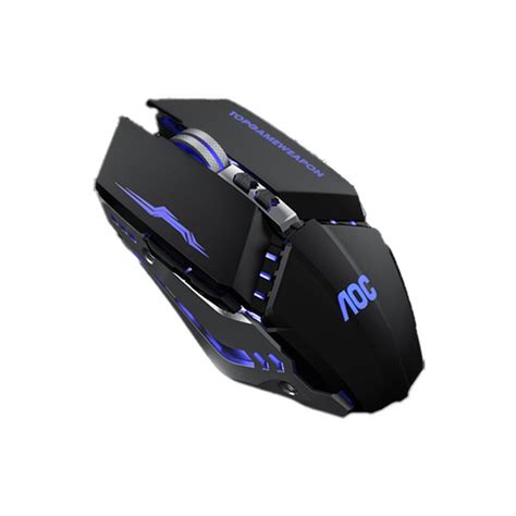 AOC GM110 Wired Mouse RGB Robot USB Connection With Colorful Lights Mechanical Gaming Mouse Lazada