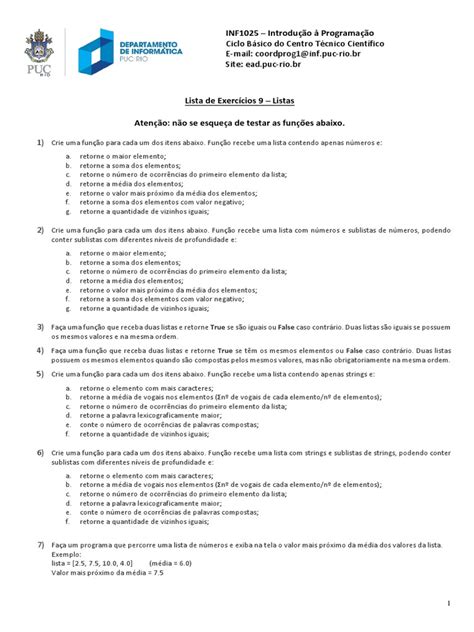 Lista9 Listas Download Grátis Pdf String Ciência Da Computação