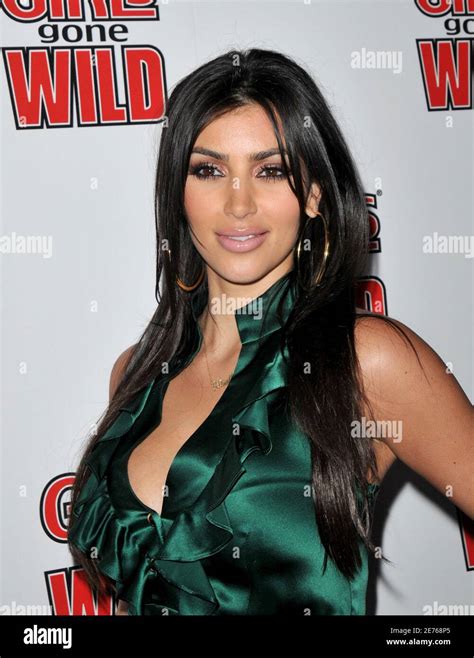 Kim Kardashian At The Girls Gone Wild Magazine Launch Party Held At