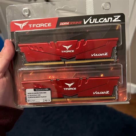 Teamgroup T Force Vulcanz Ddr4 3600 Mhz Cl18 16 Gig Kit Jawa
