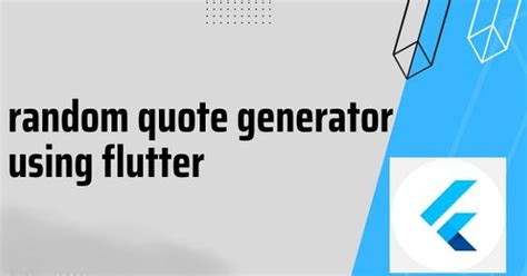 ahamed rashad on linkedin creating a random quote generator flutter app