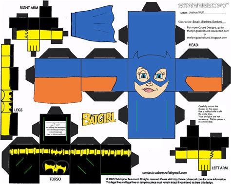 Dc Sh 4 Batgirl Cubee By Theflyingdachshund On Deviantart