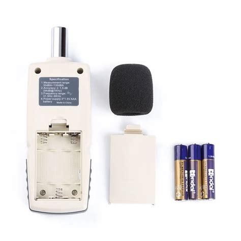 Купить Digital Lcd Noise Decibel Meter Sound Pressure Level Measurement 30 130Db Инструменты
