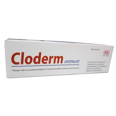 Cloderm Ointment 15 G Sukitha Pharmacy And Clinic Pvt Ltd