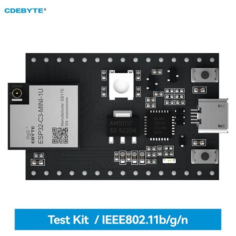 Esp32 C3 Test Board Cdebyte Esp32 C3 Mini 1u Tb Usb Interface 24~25g