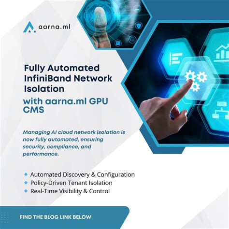 how aarna ml automates infiniband isolation for ai workloads aarna ml
