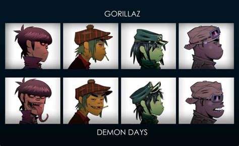 Gorillaz Demon Days Jimi Gorillaz Demon Days Vinyl