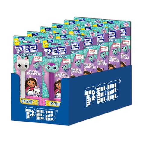 Pez Dreamworks Gabbys Dollhouse 0 87oz 12ct Box Teen Vogue Party