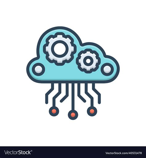 Cloud Computing Royalty Free Vector Image Vectorstock