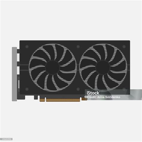 Gpu 아이콘 그래픽 프로세싱 유닛 벡터 플랫 일러스트레이션 Cpu에 대한 스톡 벡터 아트 및 기타 이미지 Cpu 광산업자