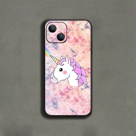 Rainbow Unicorn Phone Case For Iphone Samsung Galaxy Redmi Xiaomi Oppo