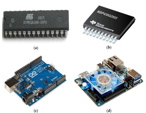 A ATmega Microcontroller B MSP G Microcontroller C