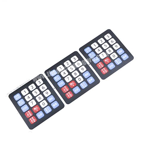 Novelties Wholesale China Membrane Switch Keypad
