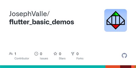 Github Josephvalle Flutter Basic Demos