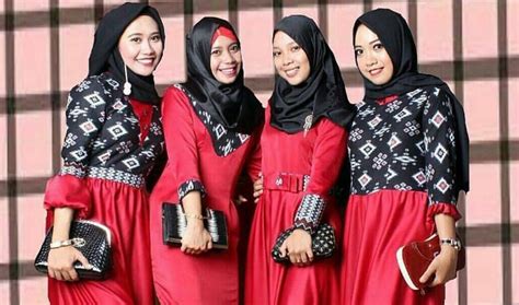 Aneka Model Gamis Batik Pesta Wajib Anda Tahu Jalanberita Com