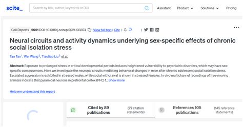 Neural Circuits And Activity Dynamics Underlying Sex Specific Effects