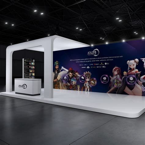 3kds 게임 부스 그래픽크몽의뢰 건 전시·무대 디자인 포트폴리오 크몽