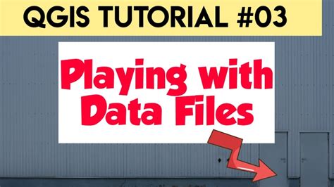 Qgis Software Tutorial For Beginners Lesson 03 Overview Of Qgis Features Part 02 Youtube