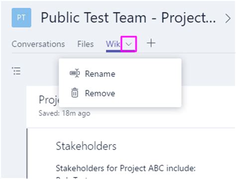 Microsoft Teams Create And Manage Tabs The Marks Group Small Business Consulting CRM