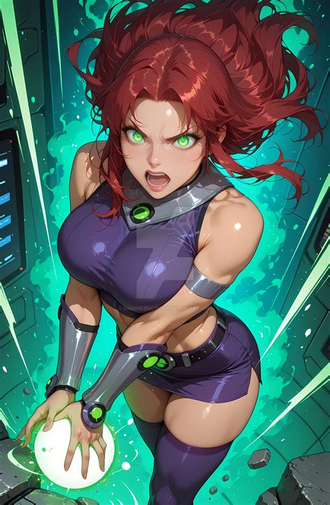 Starfire Dc Comics By Sugoiseduction On Deviantart