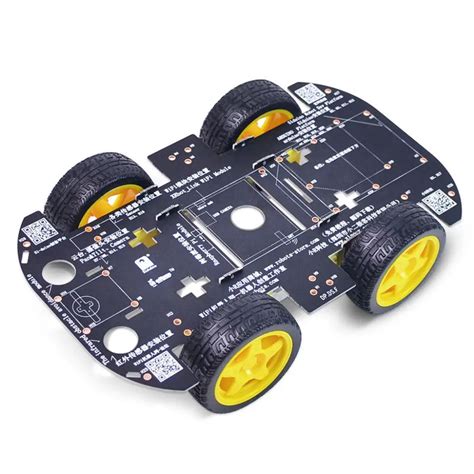 Diy 4wd Robot Car Chassis Kits Compatible Arduino Raspberry Pi Stm32