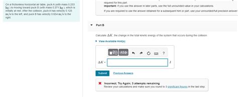 [solved] on a frictionless horizontal air table puck a