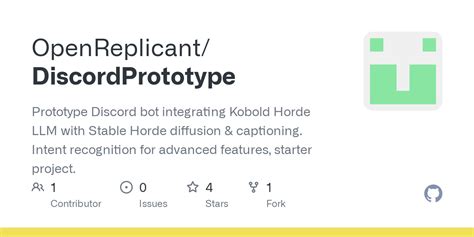 Github Openreplicantdiscordprototype Prototype Discord Bot Github Openreplicantdiscordprototype Prototype Discord Bot